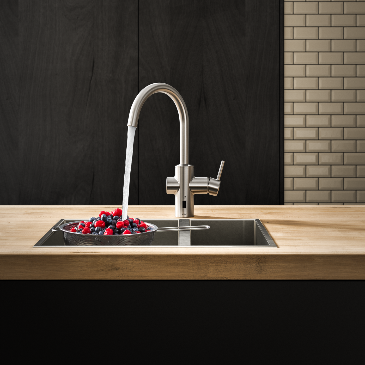 F5 hybrid kitchen tap